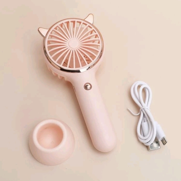 Other | New Pink Rechargeable Fan | Poshmark